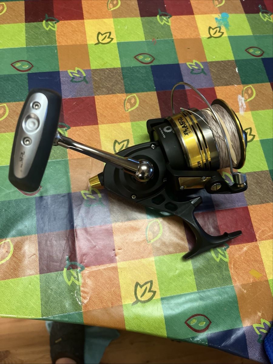 Spinnrolle Black Cat Extreme 495, Top Zustand! (Gebraucht) in Glis für ...