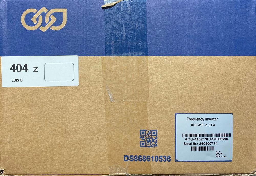 🔴 Frequenzumrichter BONFIGLIOLI ACU410-213FA /404Z (Neu und ...