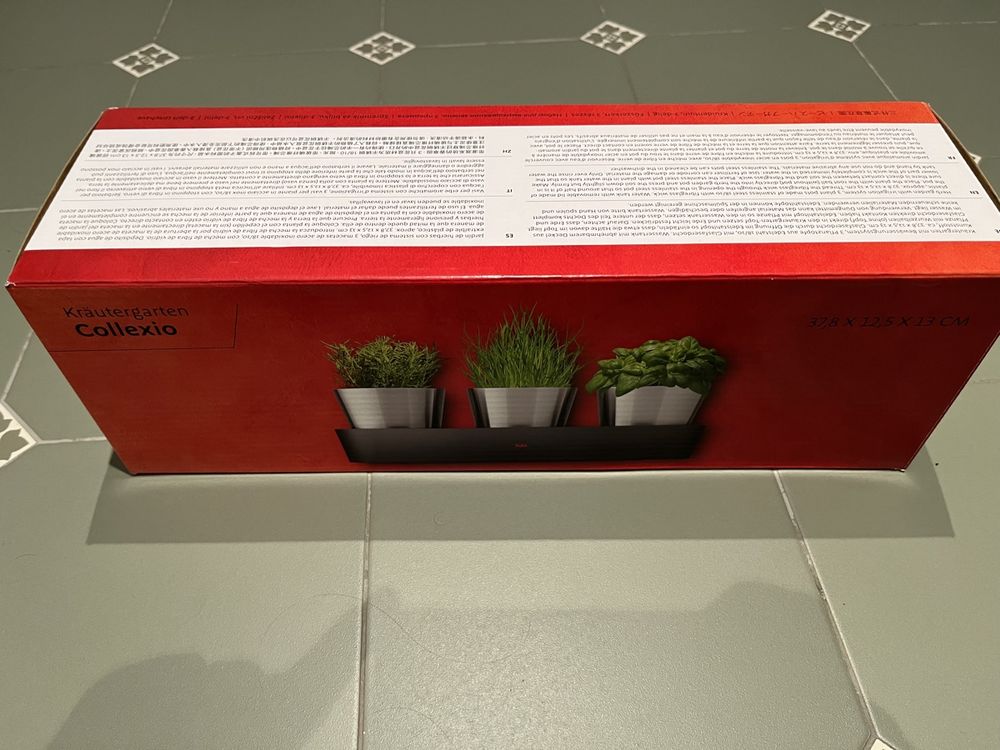 SILIT COLLEXIO INDOOR KRÄUTERGARTEN, 3-TEILIG (Neu und originalverpackt ...