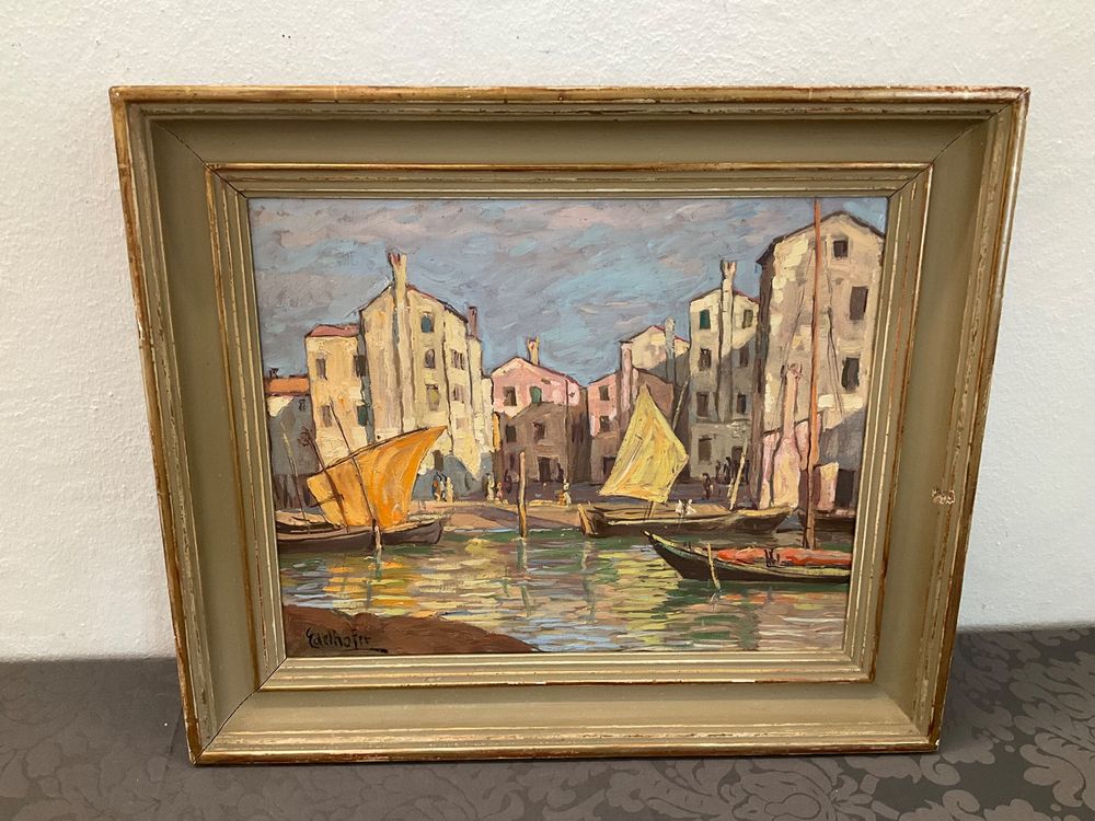 Rico EDELHOFER (1892-1987) Tableau peinture sur panneaux (Gebraucht) in Payerne für CHF 86 – mit ...