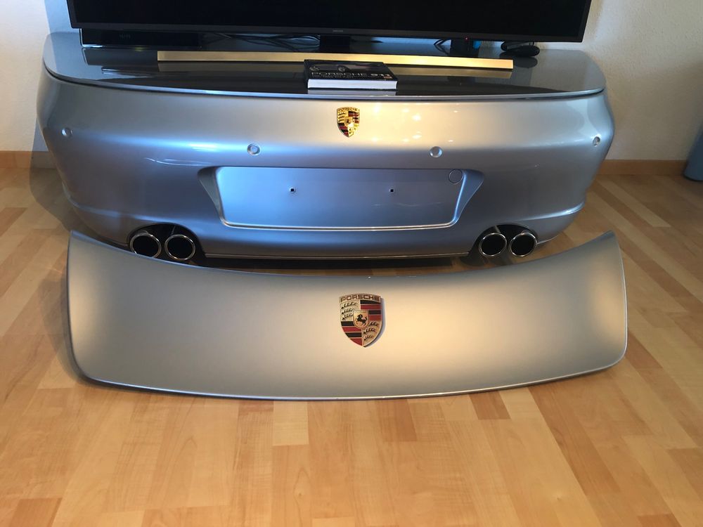PORSCHE TV-Möbel Unikat 996 Turbo mit Performance Spoiler (Gebraucht ...