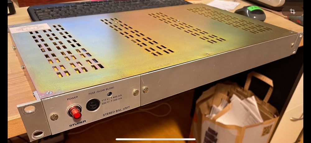 Studer Balancing Unit | Kaufen auf Ricardo