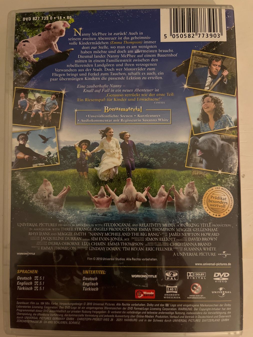Eine zauberhafte Nanny (2010) DVD 📀 (Neu (gemäss Beschreibung)) in ...
