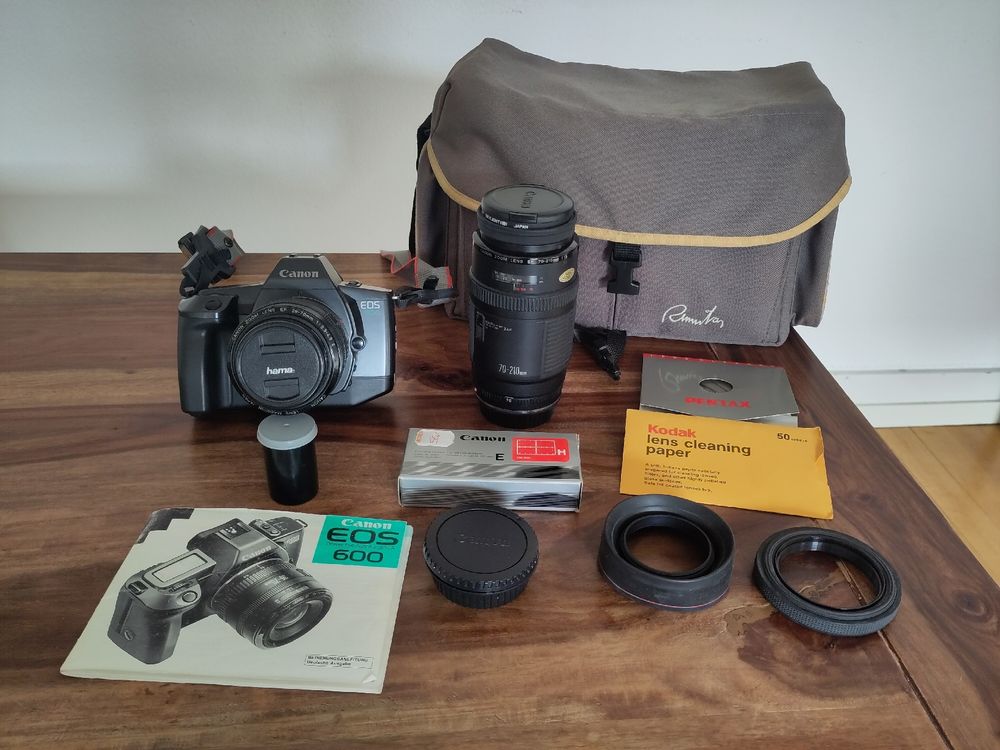 Canon EOS 600 mit zwei Objektiven | Kaufen auf Ricardo