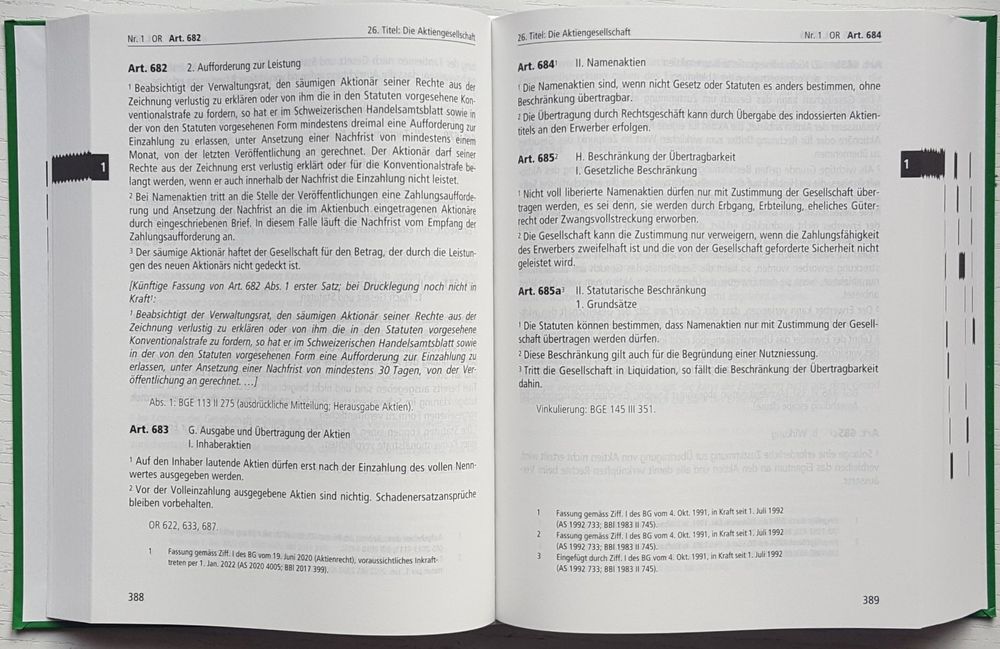 OR plus Verweise. Schweizerisches Obligationenrecht (2021) (Neu (gemäss ...