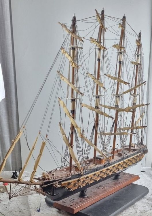 Modellschiff aus Holz, Segelschiff Fragata Espanola (Gebraucht) in Flums für CHF 100 – mit ...