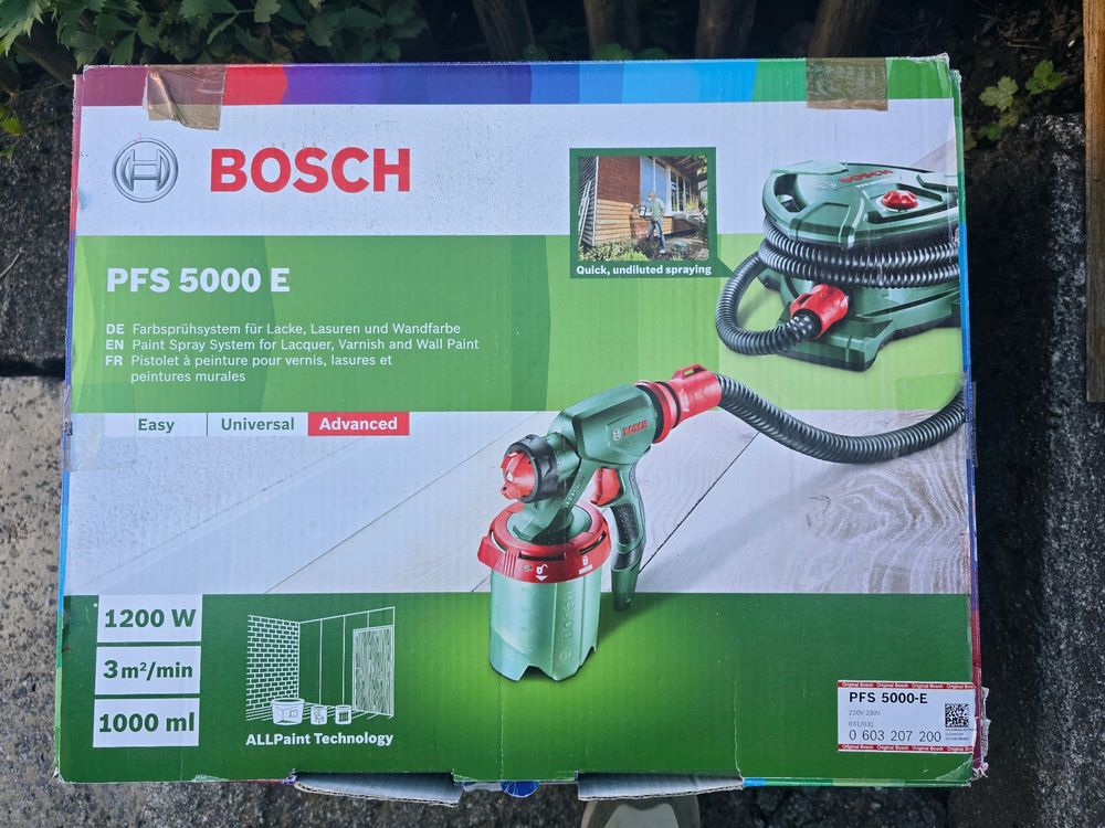 Bosch PFS 5000 E Farbsprühsystem (Gebraucht) in Bern für CHF 39.9 – mit ...