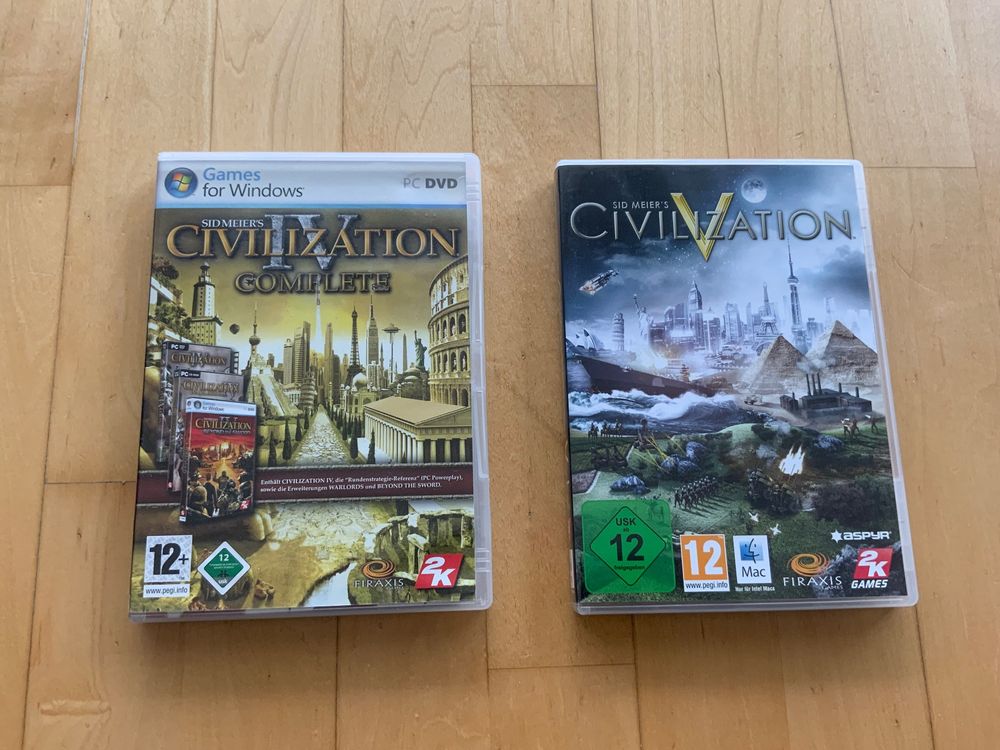 PC-Games Civilization IV & V | Kaufen auf Ricardo