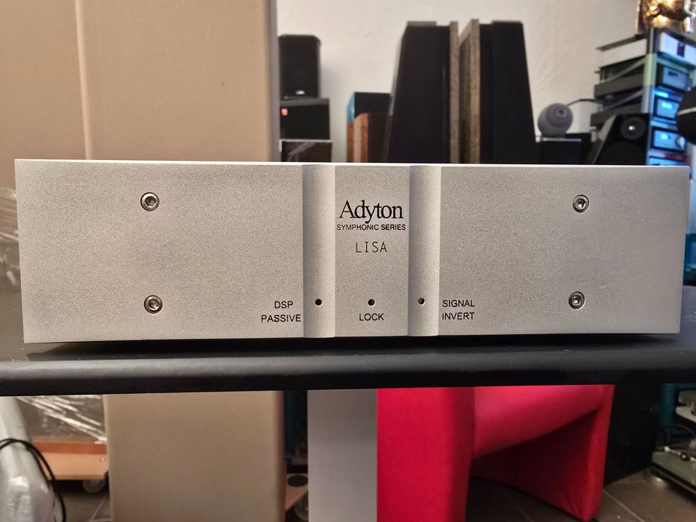 Adyton LISA Frequenz Korrektur silber Top Zustand! Rarität! (Gebraucht ...