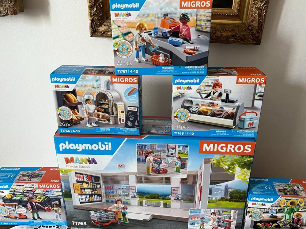 Playmobil Migros Mania, Gesamt-Set | Kaufen auf Ricardo
