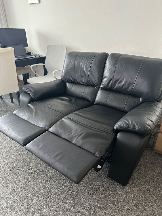 2er Ledersofa mit Relaxfunktion | Kaufen auf Ricardo