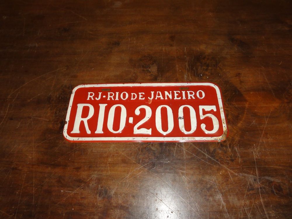 RIO DE JANEIRO AUTO KONTROLLSCHILD BRASILEN (Gebraucht) in Eggenwil für ...