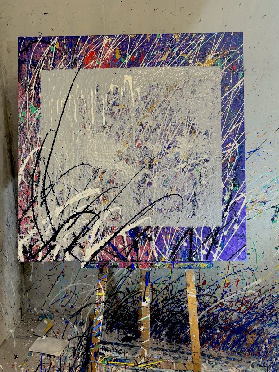 „Art-by-Koller Werk No. 1 - Grey over Energy | Das erste We (Neu ...