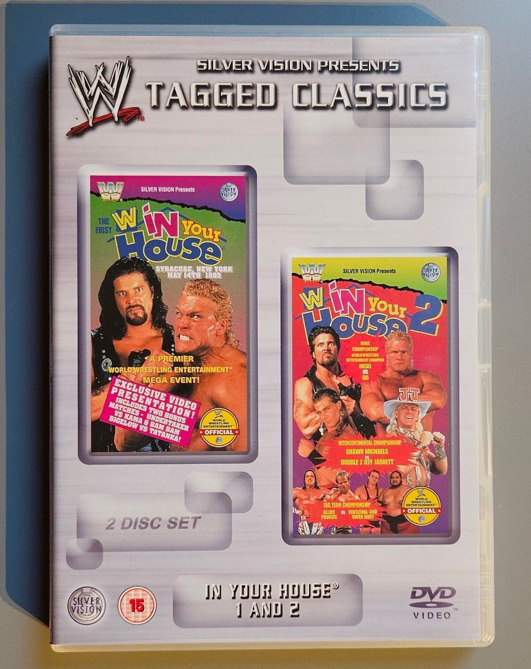 WWE Tagged Classics In Your House 1 + 2 2 DVD WWF WCW Rar (Gebraucht ...
