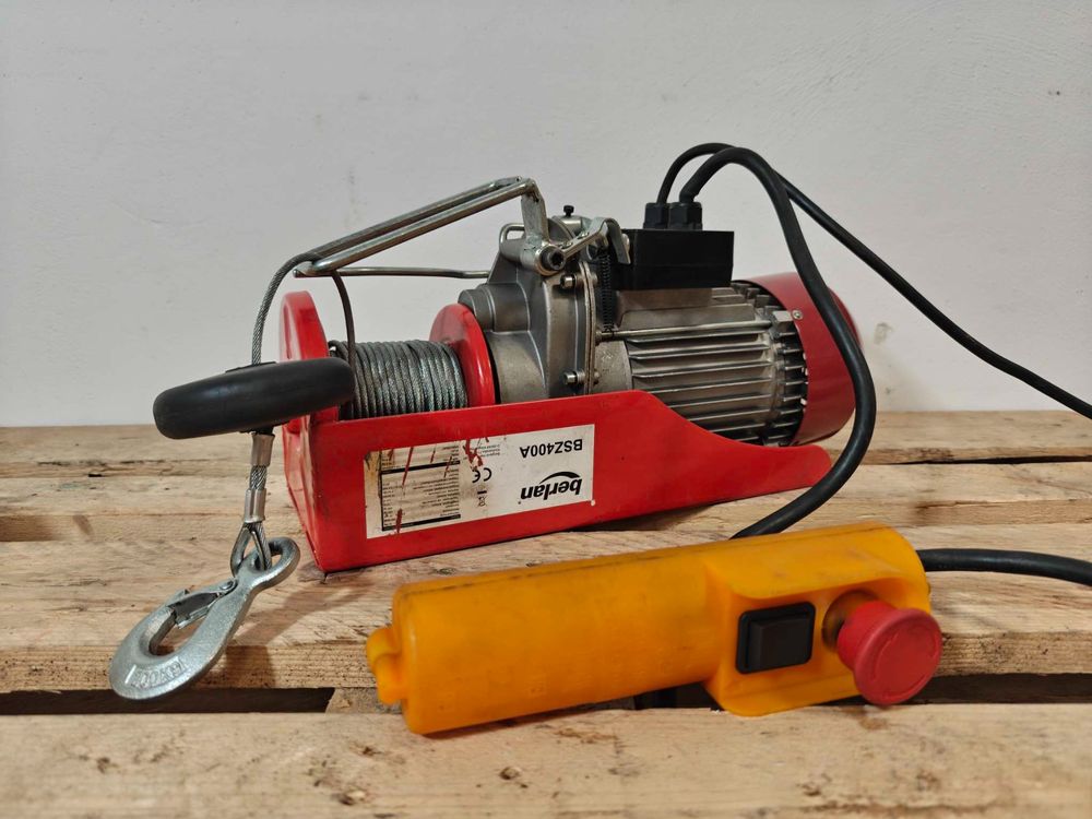 Elektrischer Seilhebezug 200/400kg 780 W Seilzug Seilwinde (Gebraucht ...