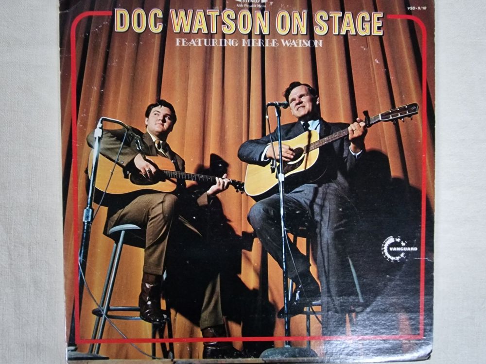 Doc Watson Featuring Merle Watson LP – Doc Watson On Stage (Gebraucht ...