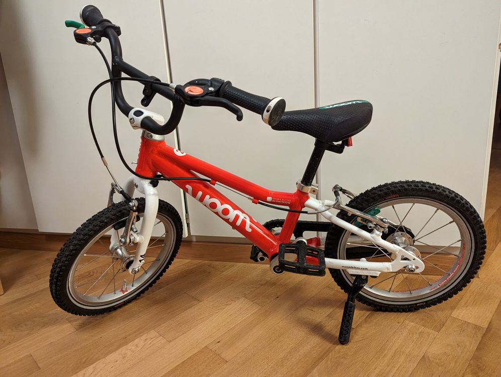 Woom 2 Kinderfahrrad - Original rot | Kaufen auf Ricardo