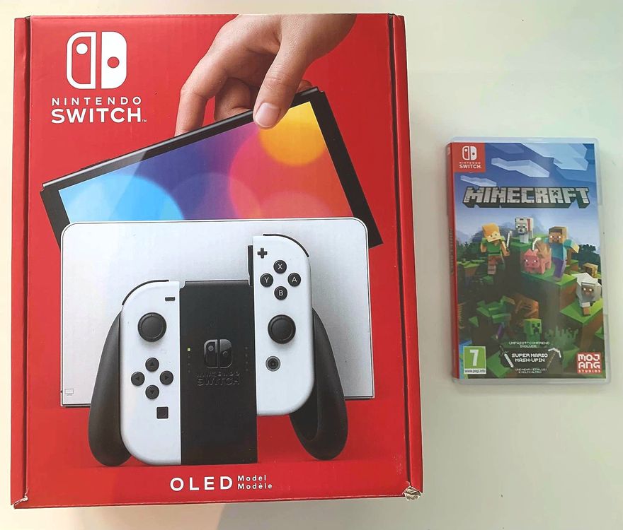 Nintendo switch OLED inkl. Minecraft | Kaufen auf Ricardo