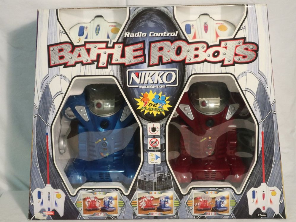 2 x Kampf Roboter Battle Robots Nikko R/C OVP | Kaufen auf Ricardo