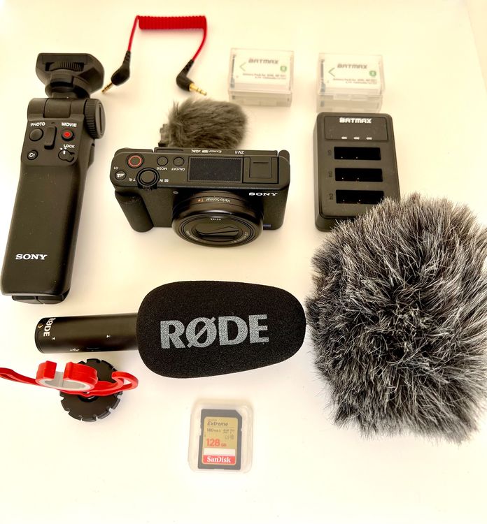 Vlog Set (Sony ZV-1, Rode, GP-VPT2BT) (Gebraucht) in Selzach für CHF ...