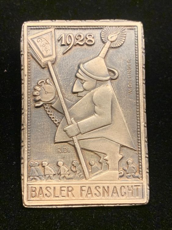 Fasnacht Basel SILBER 1928 *** | Kaufen auf Ricardo
