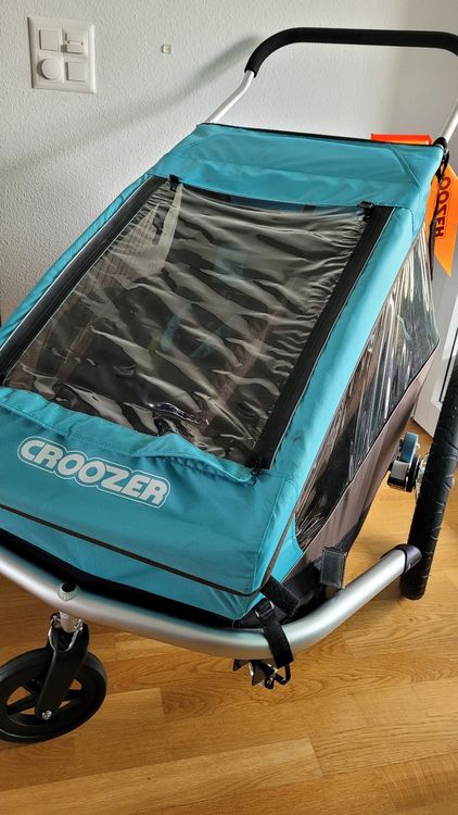 Croozer Kid Plus for 2 (Kinder-Fahrradanhänger mit 2 Sitzen) (Gebraucht ...