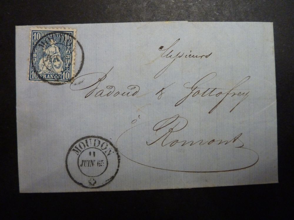 Helvétie assise no 31 vollstampel Moudon (2803) | Kaufen auf Ricardo