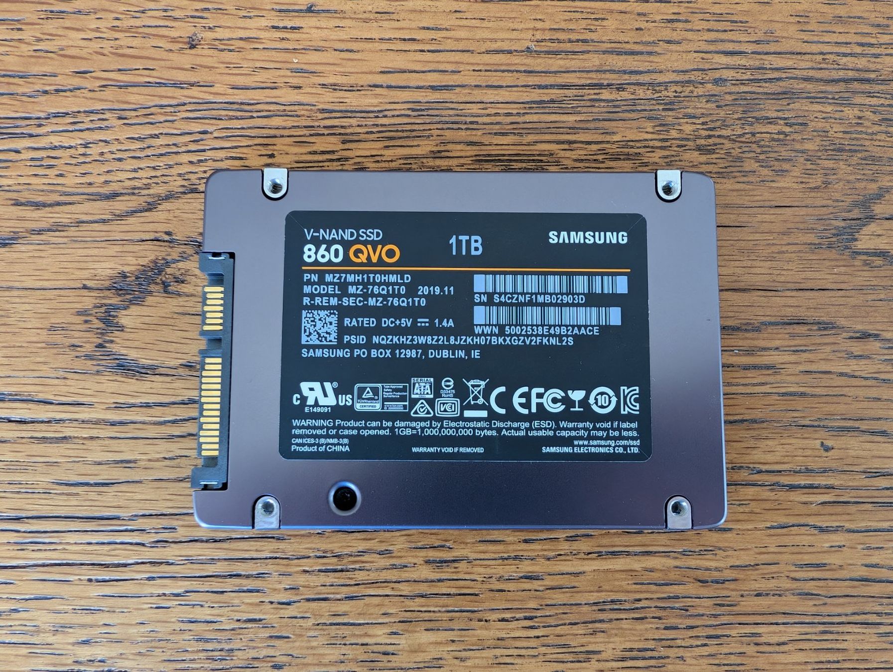 Samsung 860 QVO 1TB (D'occasion) à Delémont pour CHF 41 – avec ...