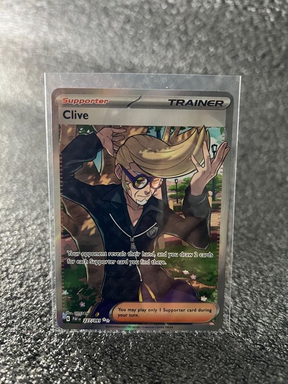 Pokémon Paldean Fates - Clive 227/091 | Kaufen auf Ricardo