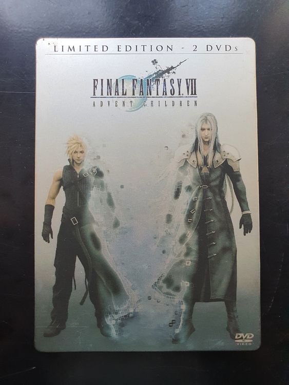 Final Fantasy VII Advent Children Limited Edition 2 DVDs (Gebraucht) in ...