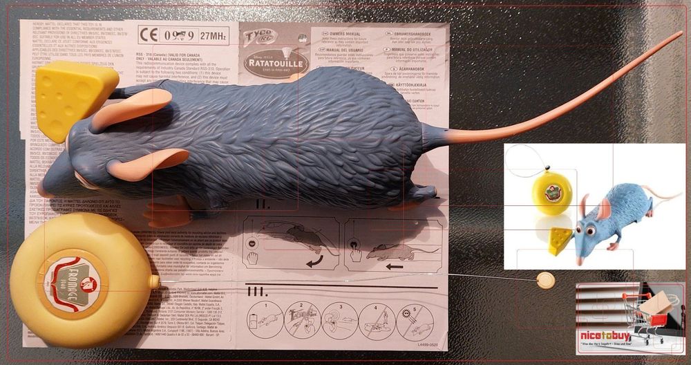 Tyco RC - Ratatouille Remy - RARITÄT! (Gebraucht) in Rotkreuz für CHF ...