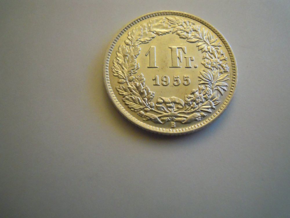 1 Fr. 1955 unz /stgl | Kaufen auf Ricardo