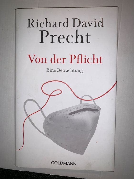 Richard David Precht Buch Von Der Pflicht.. (Gebraucht) in Auenstein ...