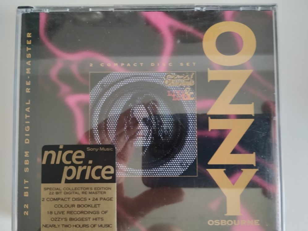 OZZY OSBOURNE LIVE & LOUD 2CD-SET REMASTERED RAR! (Gebraucht) in Basel für CHF 10 – mit ...