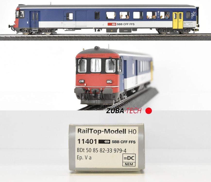 RailTop 11401 EW I Steuerwagen BDt SBB H0 GS mit OVP (Gebraucht) in St. Gallen für CHF 202 – mit ...