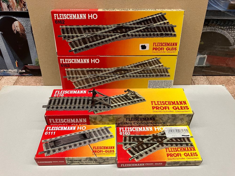 Konvolut Fleischmann PROFI-GLEIS, H0 (Neu (gemäss Beschreibung)) in ...