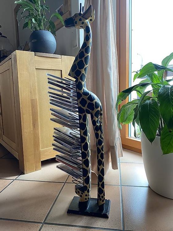 Porta CD a forma di giraffa (Gebraucht) in Gordola für CHF 35 – nur Abholung auf Ricardo kaufen