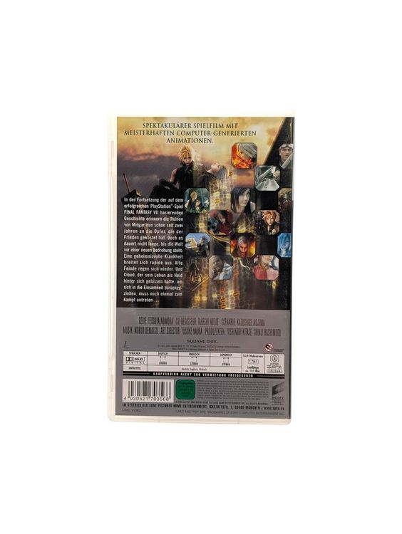 UMD Video Final Fantasy VII: Advent Children (PSP) (Gebraucht) in Domat ...