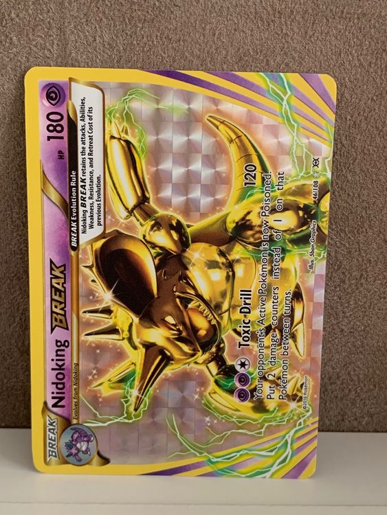 Nidoking BREAK ENG Evolutions Pokemon 46/108 (Gebraucht) in Fislisbach ...