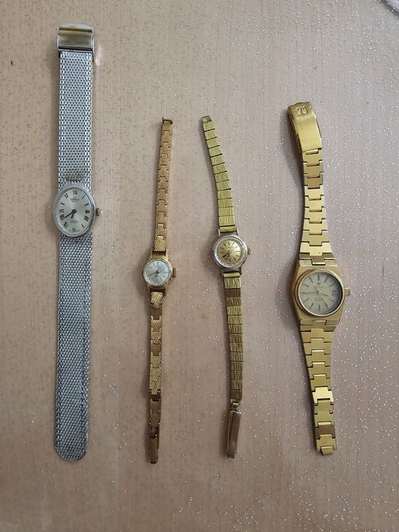 4 montres vintage, Tissot , Cornavin et Sandoz ab 1.- !! (Gebraucht) in Etoy für CHF 36 – mit ...