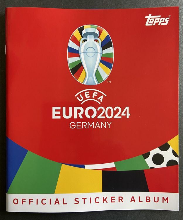 2 x Official Sticker Album UEFA Euro 2024 leer (D'occasion) à Böckten ...