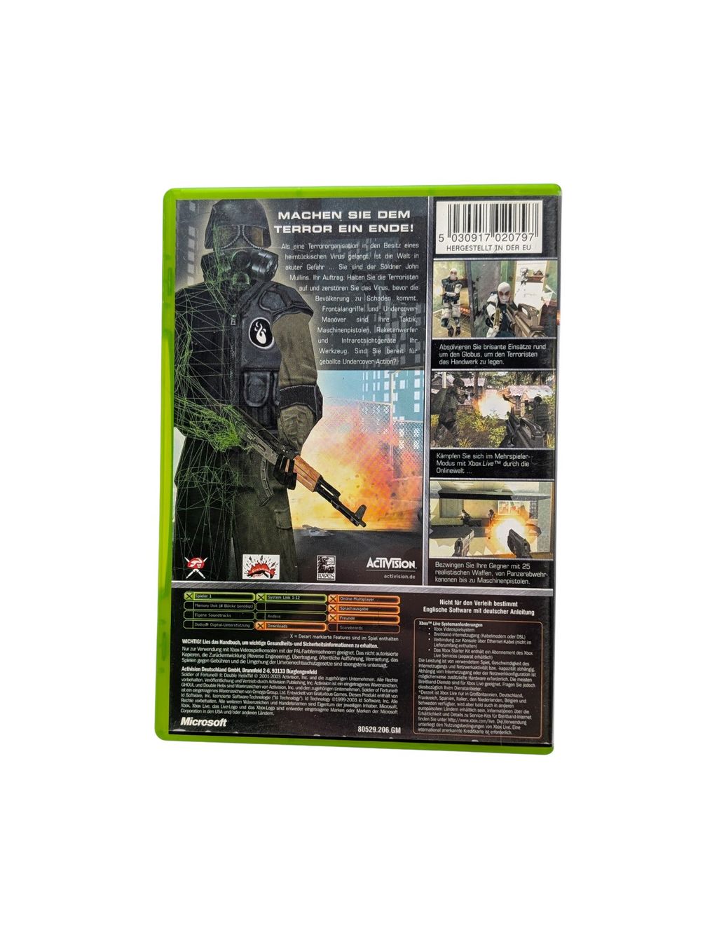 Soldier of Fortune II: Double Helix Xbox Classic (Gebraucht) in Domat ...