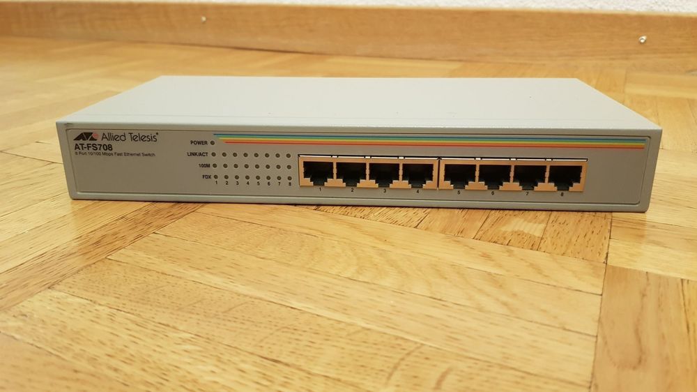 Switch Allied Telesyn AT-FS708 / Telesis | Kaufen auf Ricardo