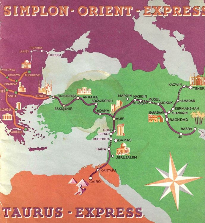 Simplon-Orient-Express und Taurus-Express (Gebraucht) in Cheseaux ...