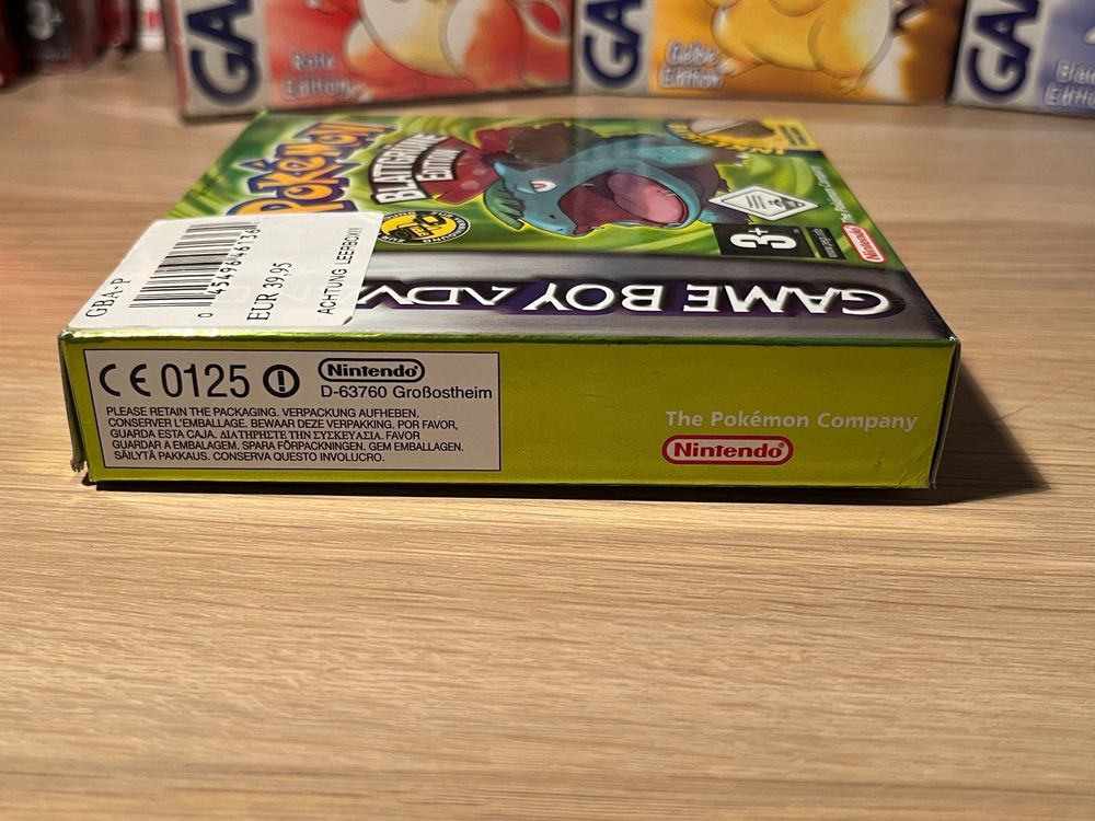 Pokemon Blattgrüne Edition OVP + Wireless Adapter Gameboy (Gebraucht ...
