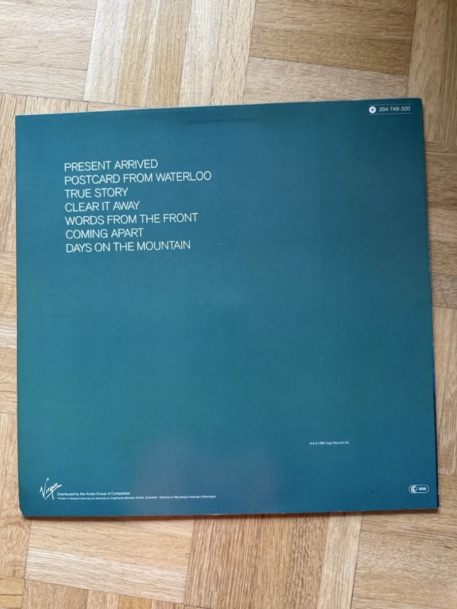 Tom Verlaine - Words From The Front LP Television Marquee (Gebraucht ...