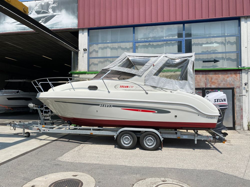 Boot mit Kabine eventuell auch Anhänger (Gebraucht) in Quartino für CHF ...