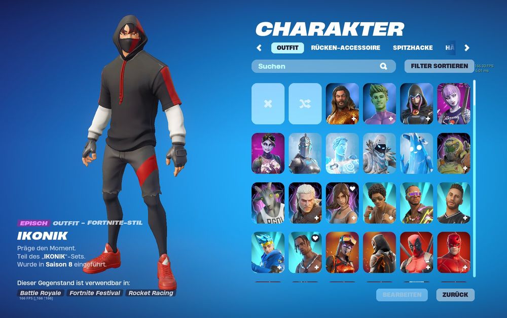Fortnite Acc (Travis Scott, Ikonik) | Acheter sur Ricardo