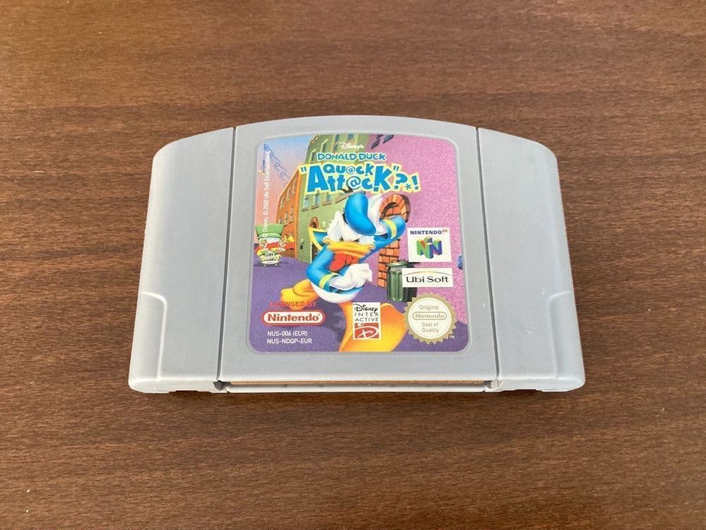 Nintendo 64 Quack Attack Donald Duck N64 | Kaufen auf Ricardo