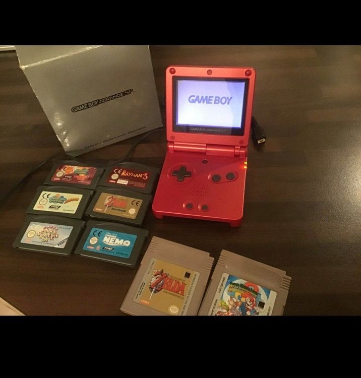 Game Boy Advance SP red | Kaufen auf Ricardo